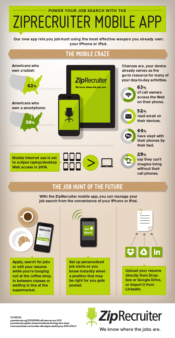 New Look, New Features For The ZipRecruiter Mobile App