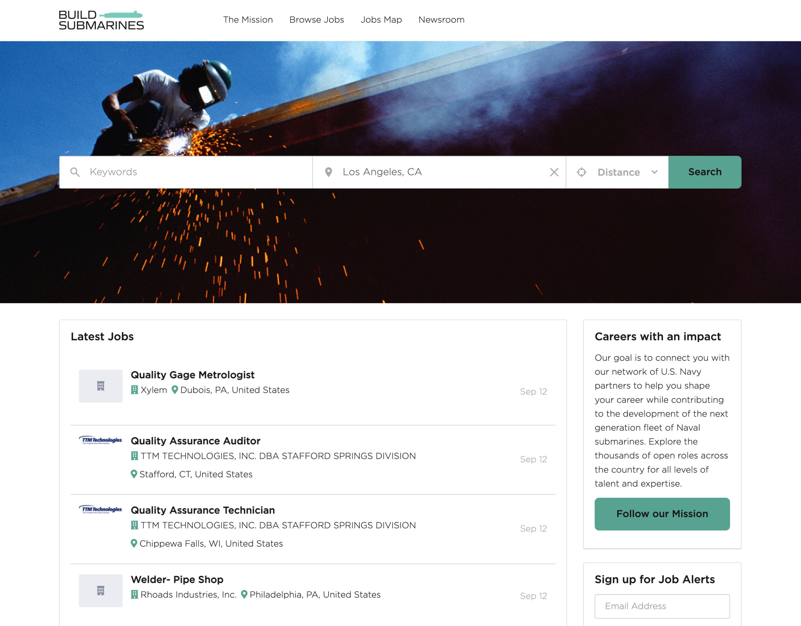 BFA Teams with ZipRecruiter to Launch BuildSubmarines.com