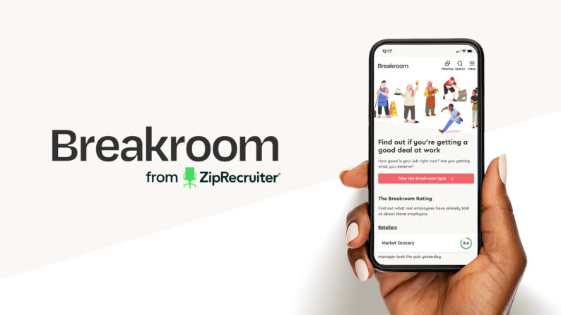 ZipRecruiter Acquires Job Comparison Site Breakroom