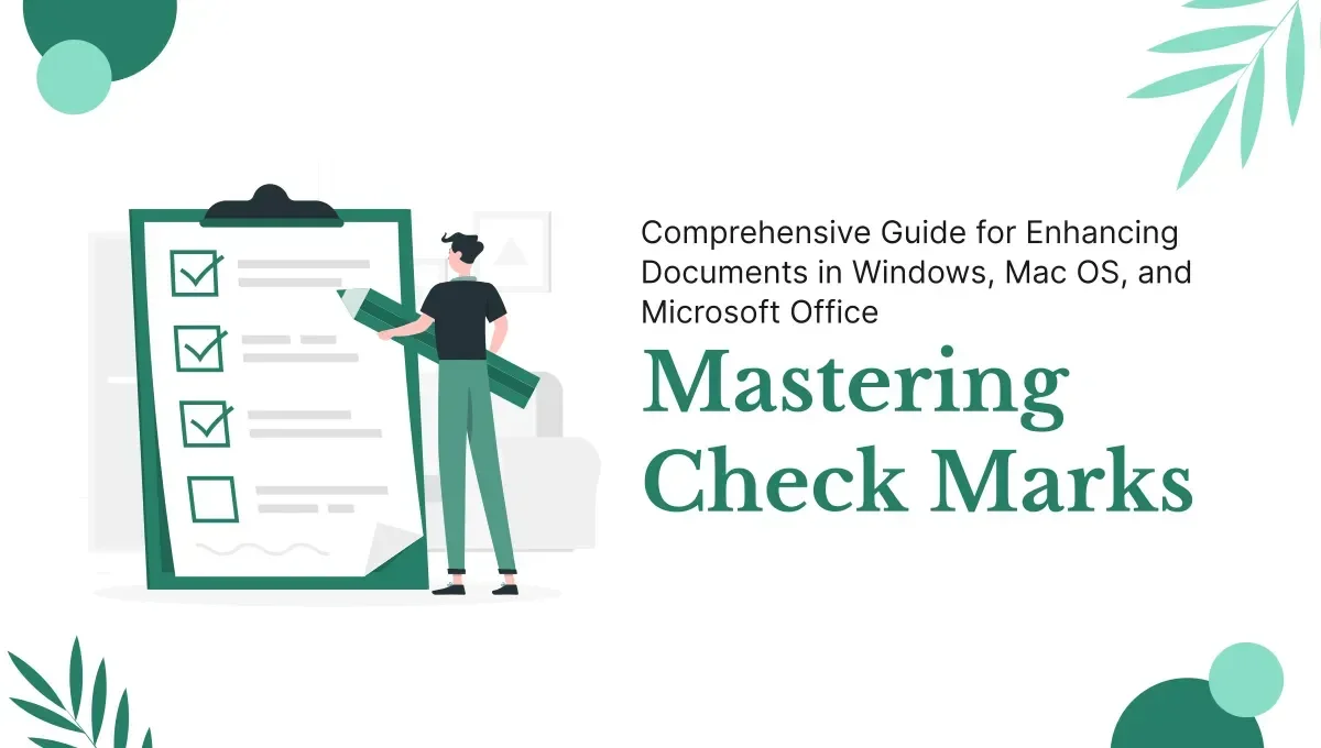 Mastering Check Marks: Comprehensive Guide for Enhancing Documents in ...